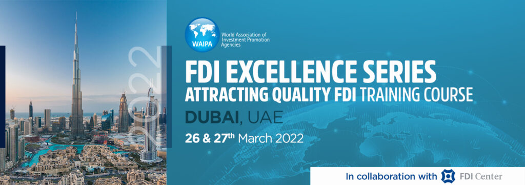 The FDI Excellence Series - WAIPA | The Global Reference Point for FDI